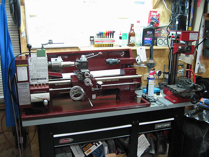 Examples of 7"-10" Bench Lathe Stands/Cabinets - The Home Shop ...